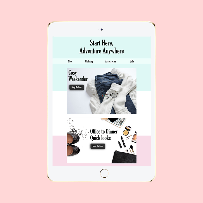 EDM Design Mock-ups – Monica Riitano
